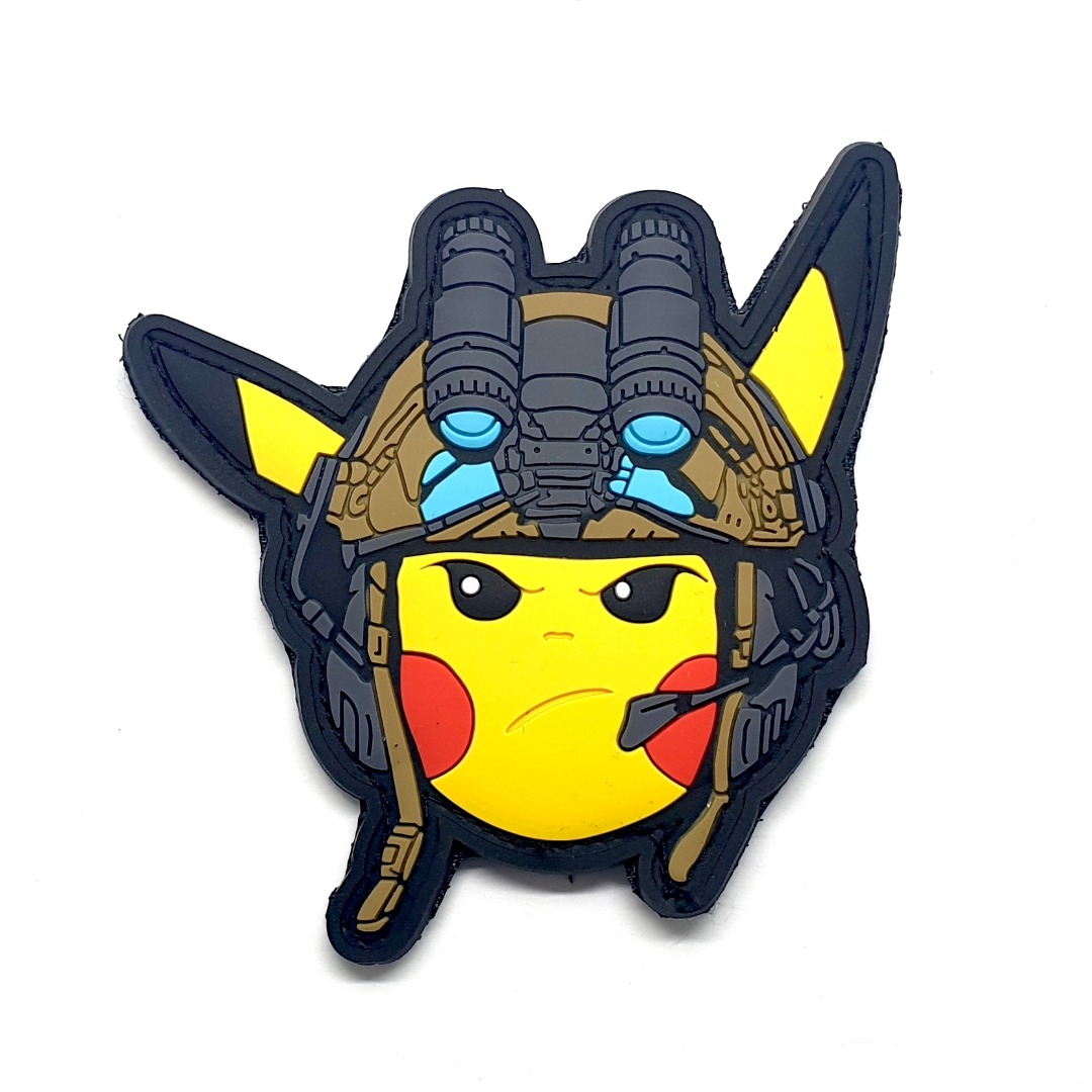 Collectible Pokemon Velcro Patches for Your Mission Patch