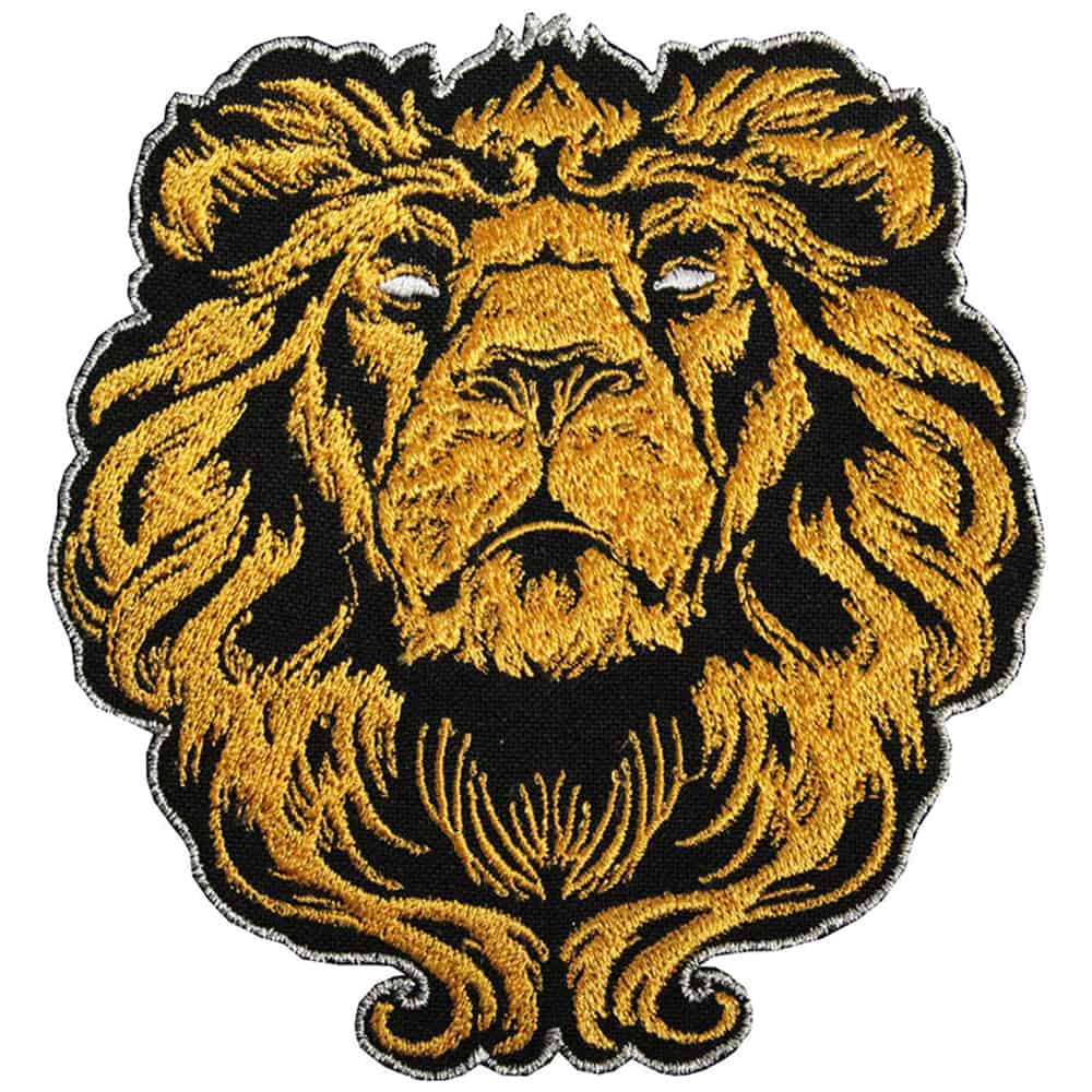 Lion Velcro Patch Fierce Mission Patch for Your Gear