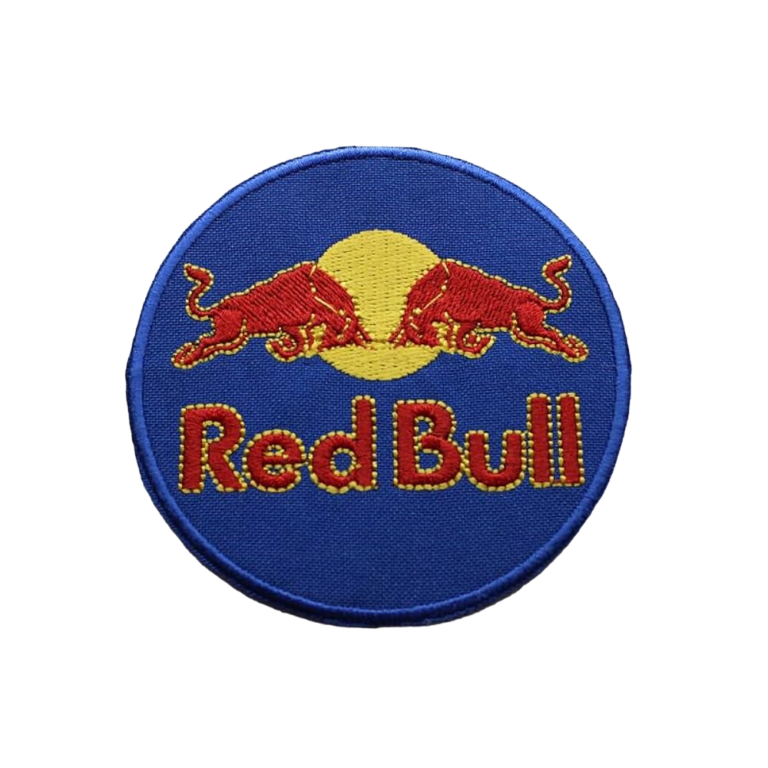 Energize Your Gear: Circle Velcro Red Bull Patch New York