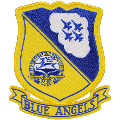Official Blue Angels Velcro Patch Navy Flight Seattle