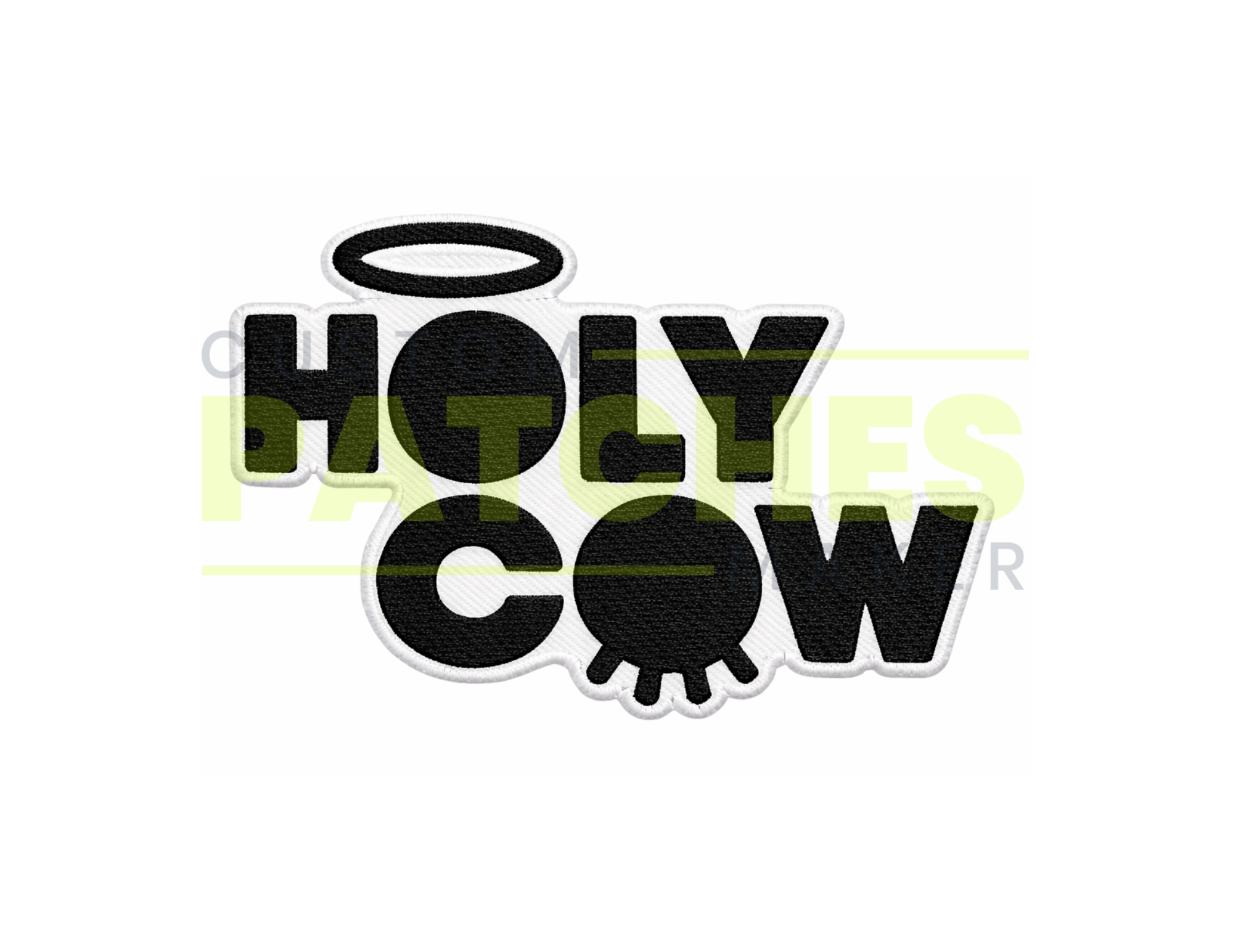 HOLY COW PATCH - Custom Patches Maker